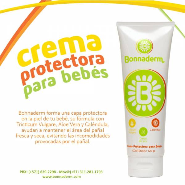 Bonaderm crema antipañalitis - Nattuvia